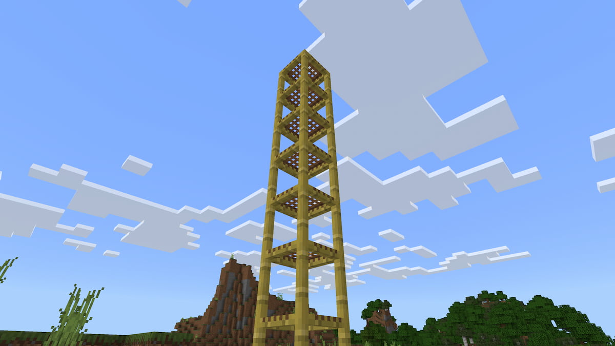 How to make Scaffolding in Minecraft - Dot Esports